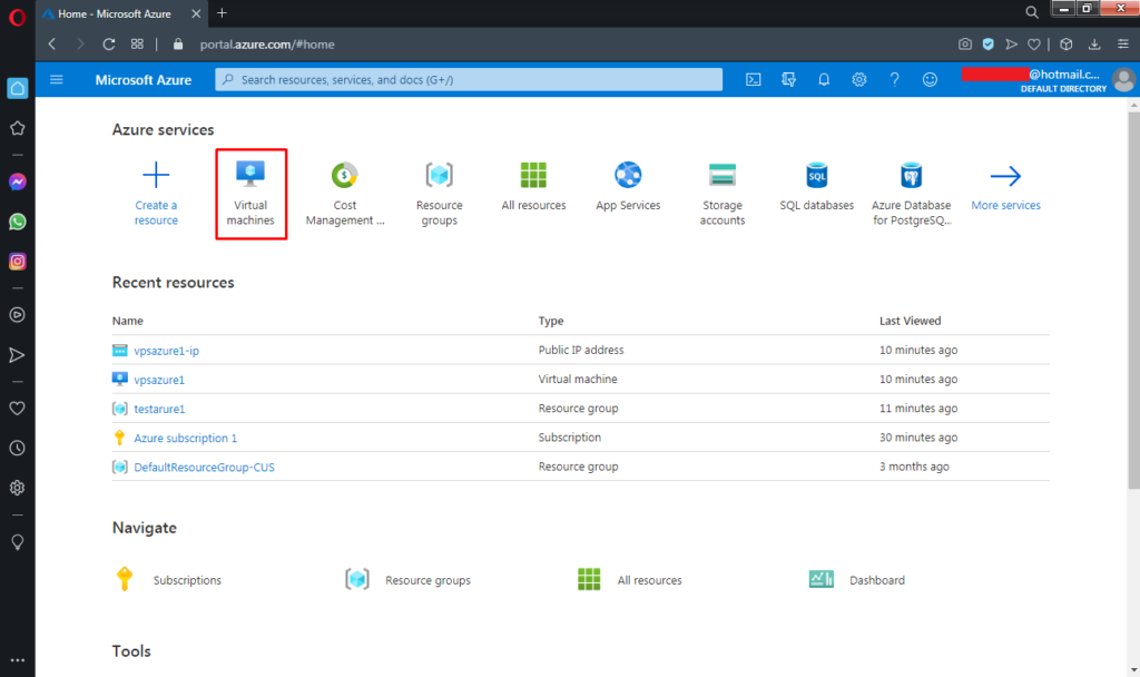 Cara Koneksi VPS atau Virtual Machine Azure dengan SSH - DwiAY (DAL1809)