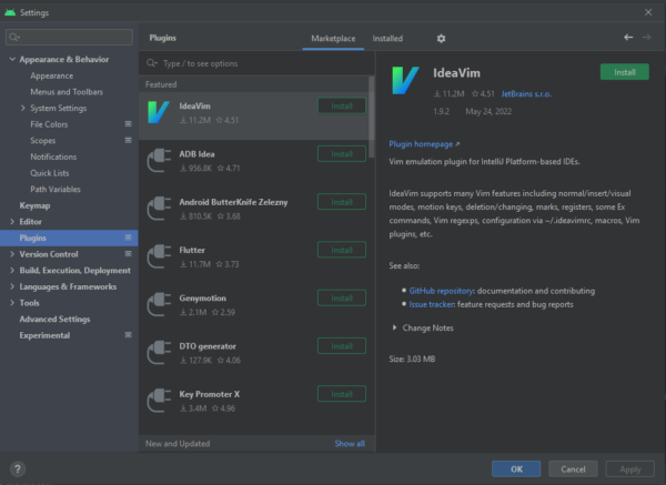 Cara Install Flutter Plugin di Android Studio Chipmunk - DwiAY (DAL1809) Cara Install Flutter Plugin di Android Studio Chipmunk - DwiAY (DAL1809)