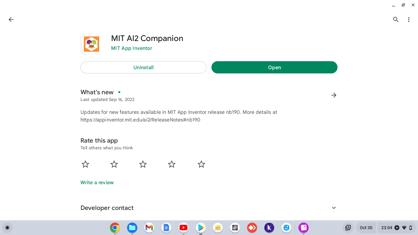 Cara Menggunakan Aplikasi MIT App Inventor 2 Companion di laptop ...