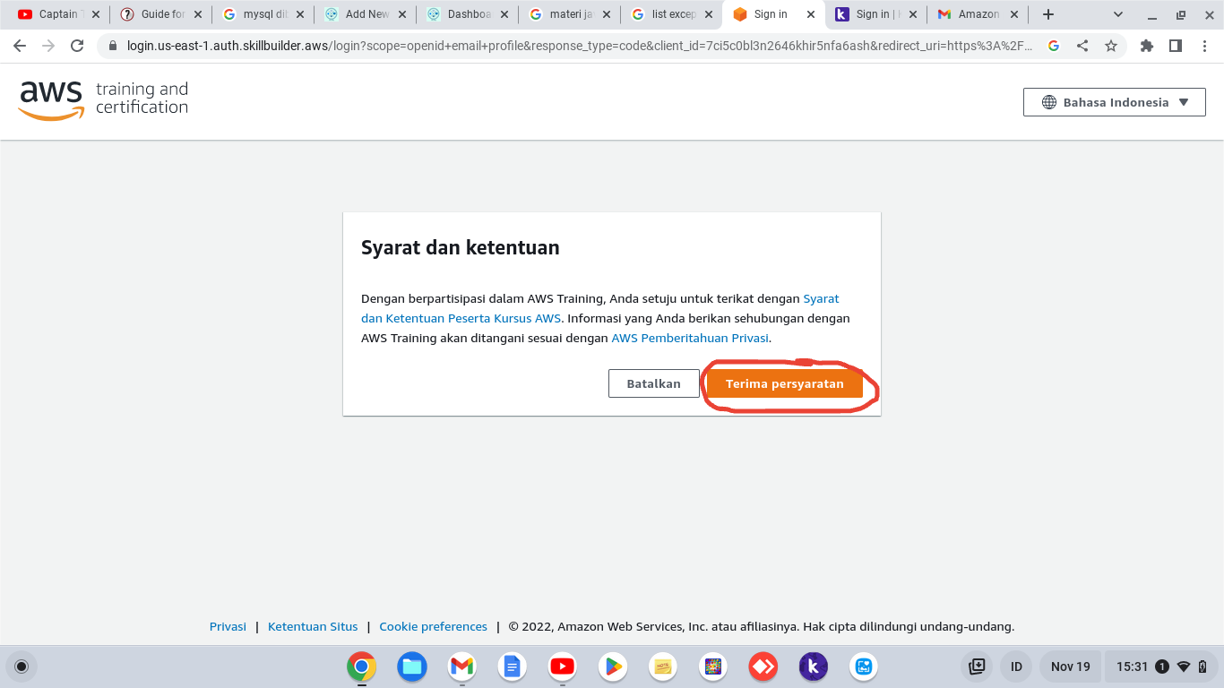 Cara Mendaftar Akun AWS Skill Builder - DwiAY (DAL1809)
