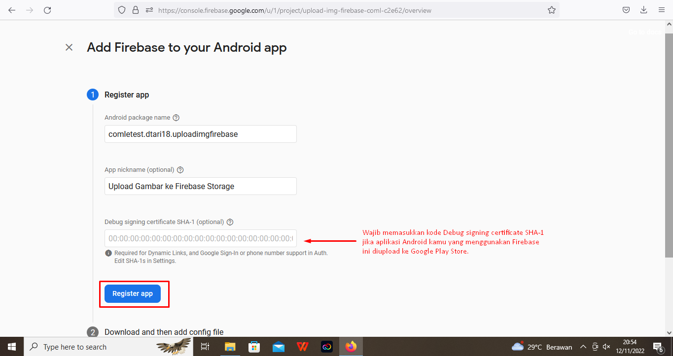 Cara Mendapatkan File google-services.json dari Firebase khusus Android ... Cara Mendapatkan File google-services.json dari Firebase khusus Android ...