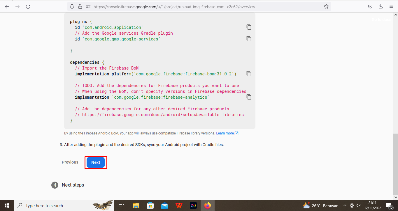 Cara Mendapatkan File google-services.json dari Firebase khusus Android ... Cara Mendapatkan File google-services.json dari Firebase khusus Android ...