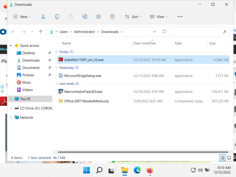 Cara Install Adobe Reader Jadul di Windows 11 - DwiAYcom (DAL1809)